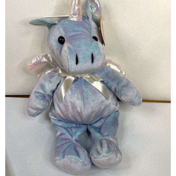 Kellytoy | Toys | Kellytoy Cuddle Pals Flying Blue Shiny Unicorn Blue ...